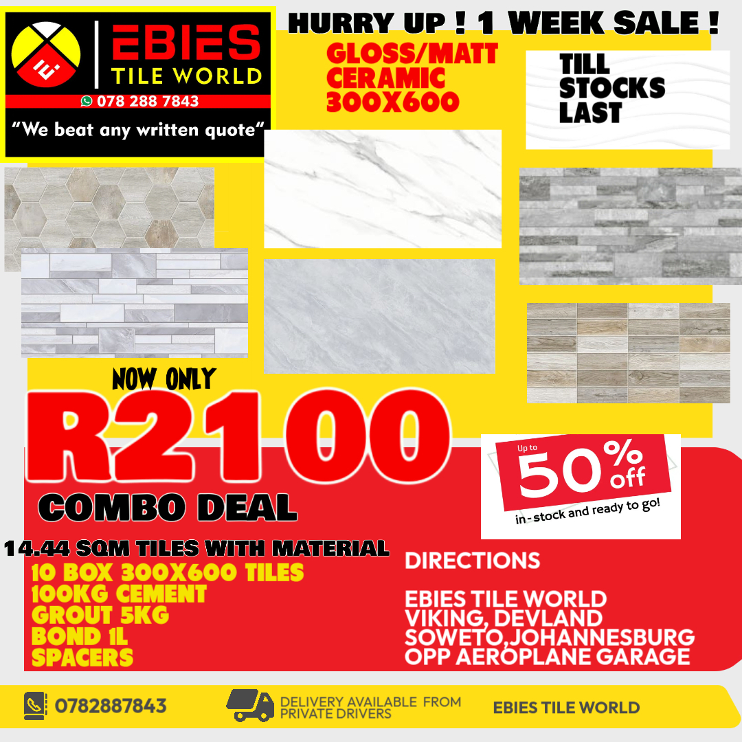 EBiES Tile World | Cheap Tiles & Building Materials Johannesburg | We ...